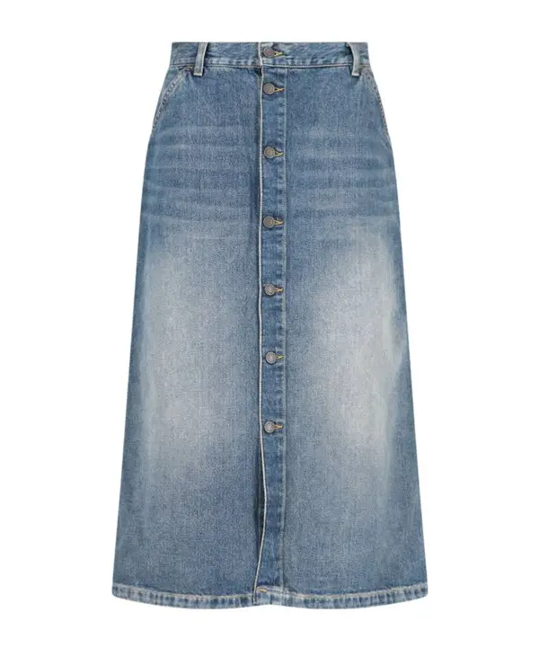 Carhartt Work In Progress Marvin Midi Skirt - Blue