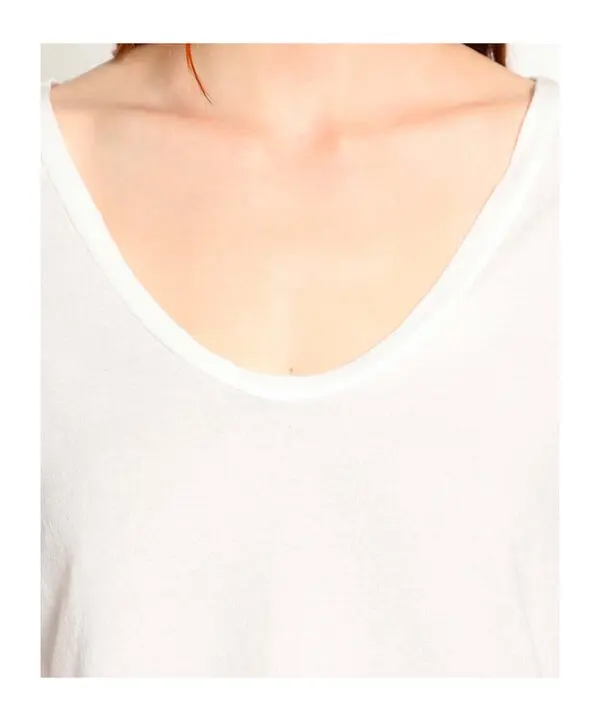 JAMES PERSE Deep V-neck Long-sleeve T-shirt