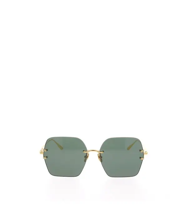 Linda Farrow Full Frame Sunglasses - Gray