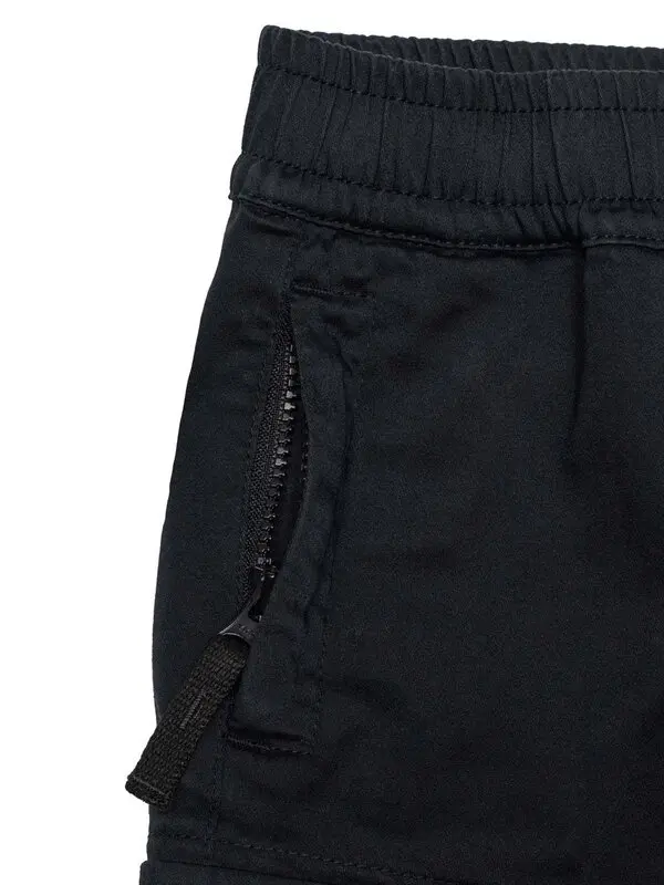 Stone Island Compass-badge Tapered Cargo Trousers - Blue