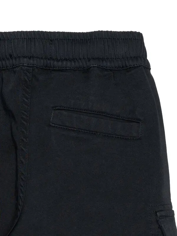 Stone Island Compass-badge Tapered Cargo Trousers - Blue
