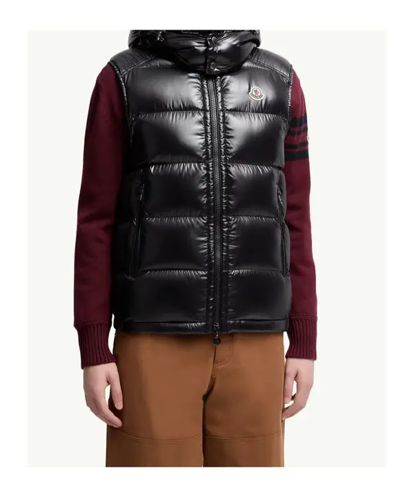 Moncler Bormes Hooded Down Gilet