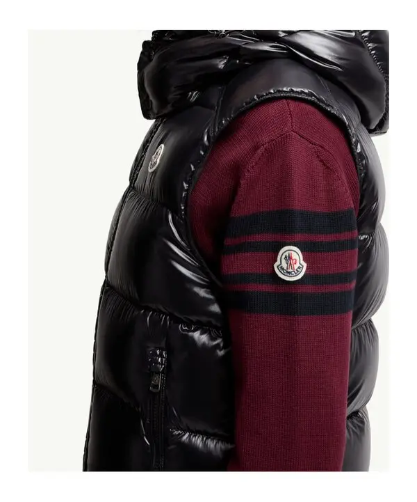 Moncler Bormes Hooded Down Gilet