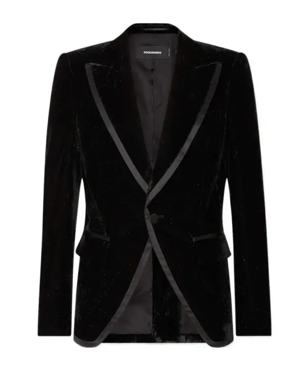 Dsquared2 Sparkling Velvet '70s Blazer