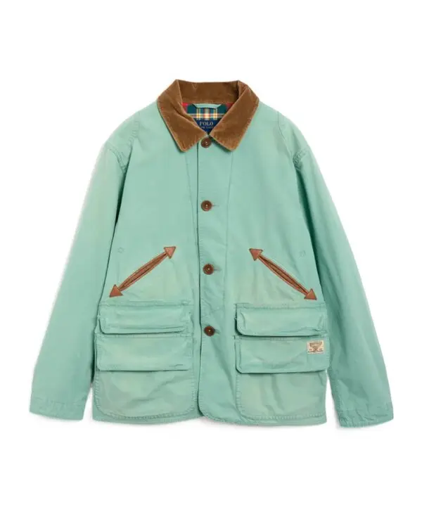 Polo Ralph Lauren Utility Field Jacket With Lapel Collar
