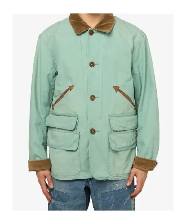 Polo Ralph Lauren Utility Field Jacket With Lapel Collar