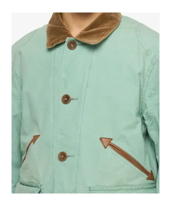 Polo Ralph Lauren Utility Field Jacket With Lapel Collar
