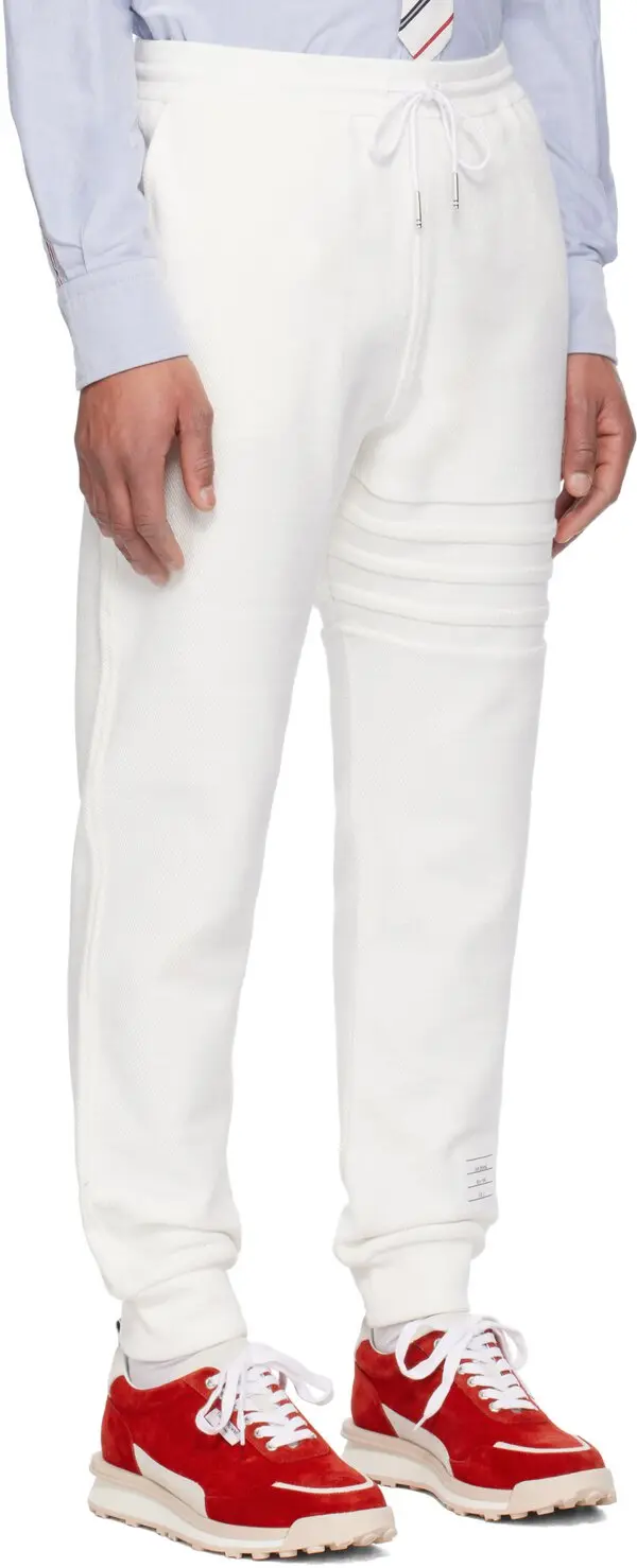 Thom Browne 4-bar Stripe Detailed Sweatpants