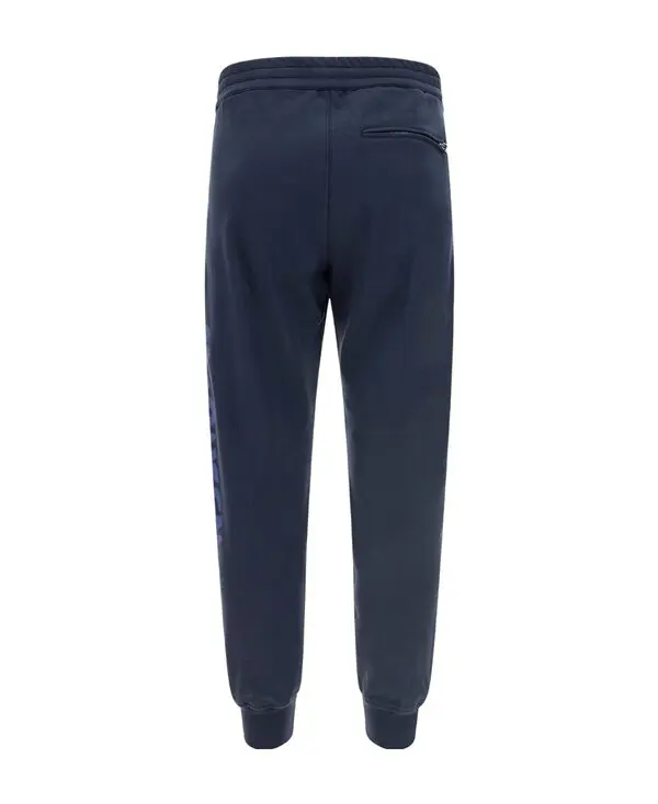 Alexander McQueen Graffiti Logo Printed Sweatpants - Black