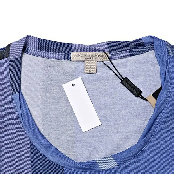 Burberry Short Sleeve Checkered T-shirt
