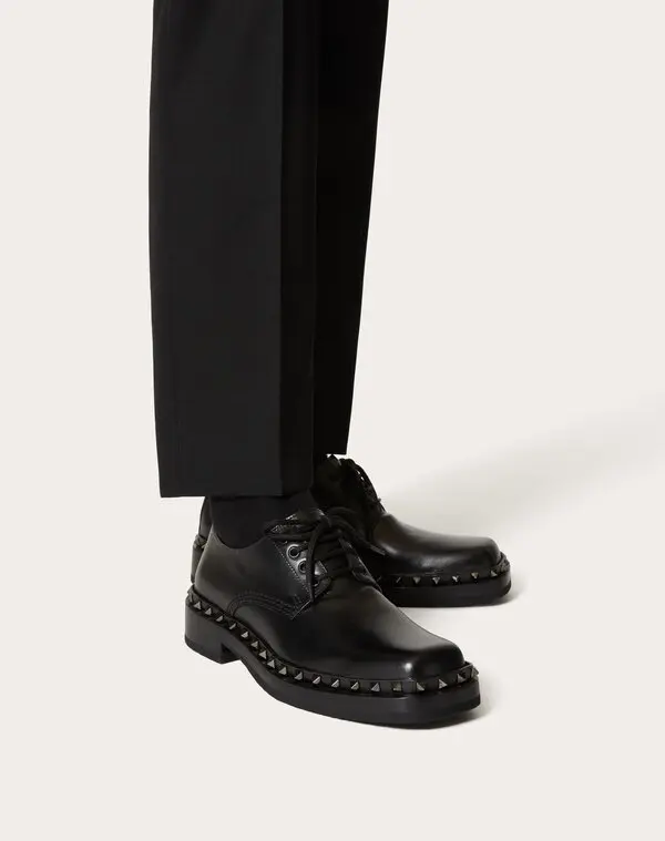 Valentino Garavani Rockstud M-way Derby Shoes