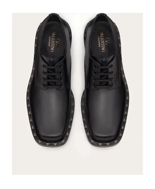 Valentino Garavani Rockstud M-way Derby Shoes