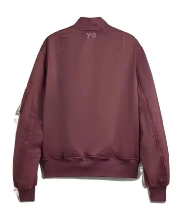 Y3 Oversized Bomber Jacket - Red