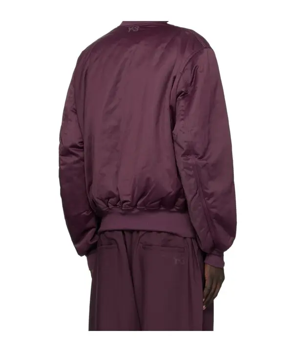 Y3 Oversized Bomber Jacket - Red