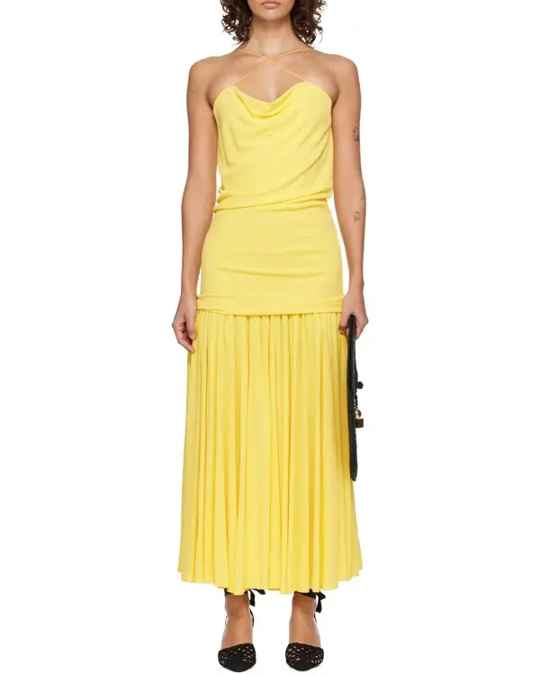 Jacquemus Abiha Dress - Yellow