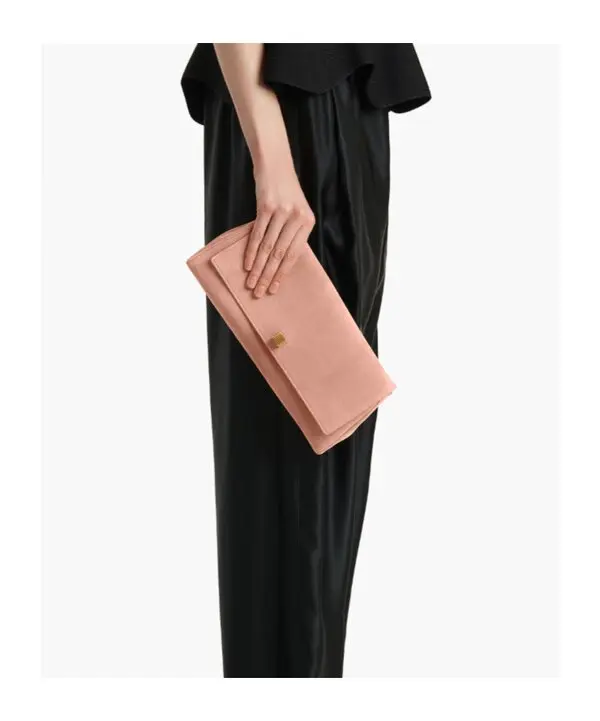 Khaite Audrey Foldover Clutch Bag