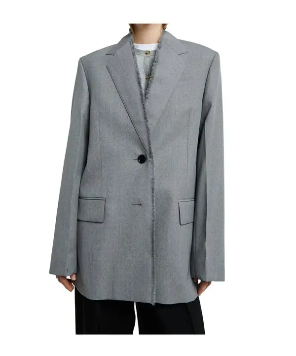 TOTEME Single-breasted Blazer With Notched Lapels