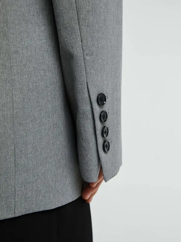 TOTEME Single-breasted Blazer With Notched Lapels