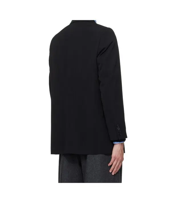 Auralee Long-sleeved Suit Jacket - Black