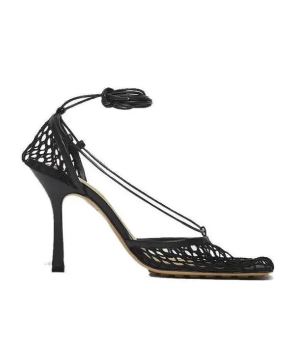 Bottega Veneta Stretch Lace-up Sandals