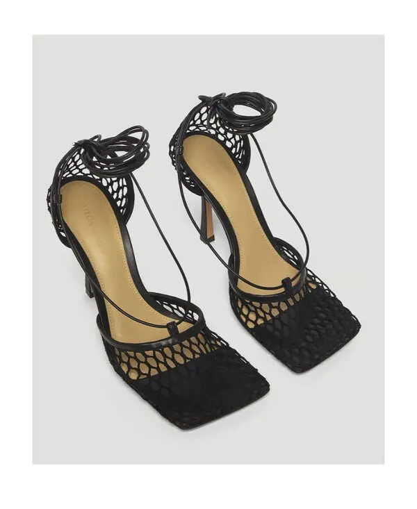 Bottega Veneta Stretch Lace-up Sandals