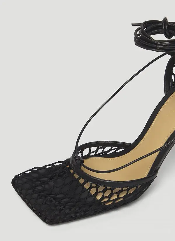 Bottega Veneta Stretch Lace-up Sandals