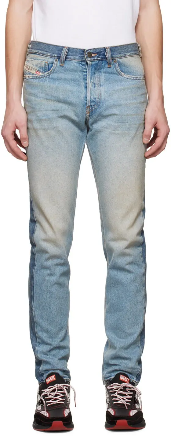 DIESEL® Slim-fit Faded Jeans
