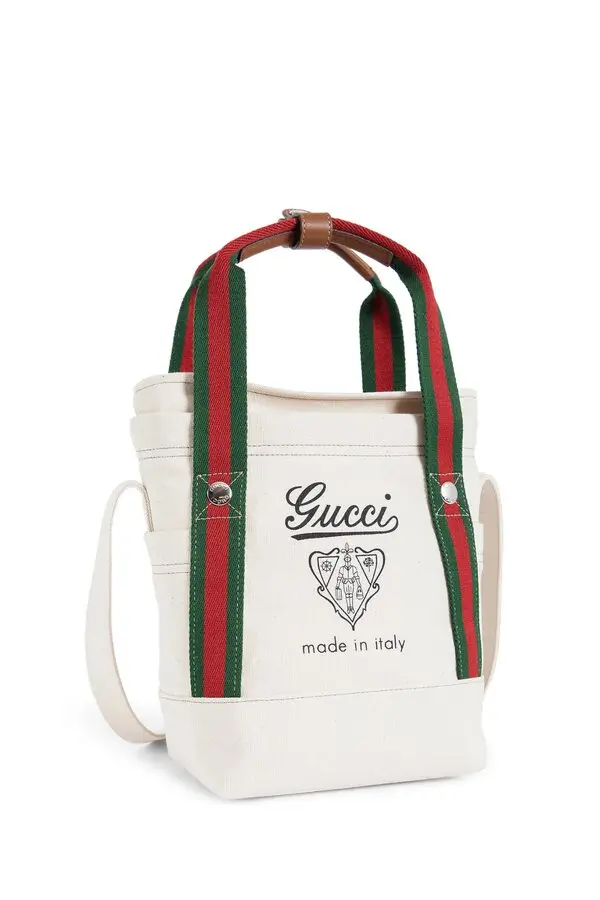 Gucci Medium Printed Canvas Web Bag