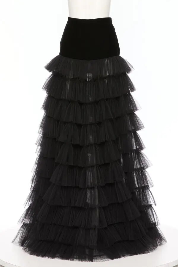 Valentino Garavani Tiered Tulle Skirt