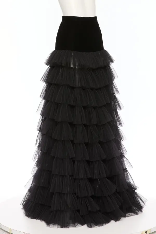 Valentino Garavani Tiered Tulle Skirt