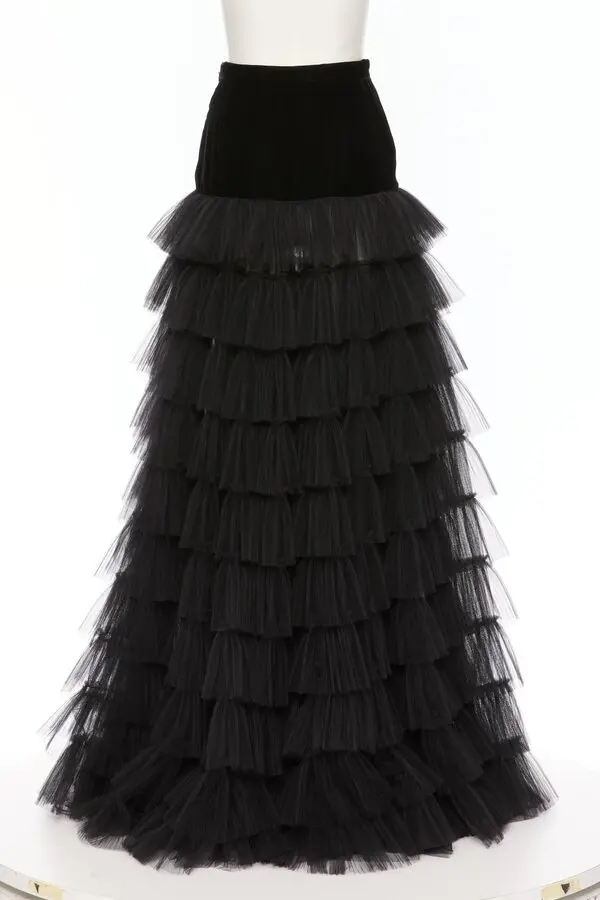 Valentino Garavani Tiered Tulle Skirt