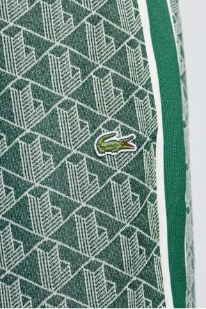 Lacoste Monogram Logo Patch Sweatpants - Green