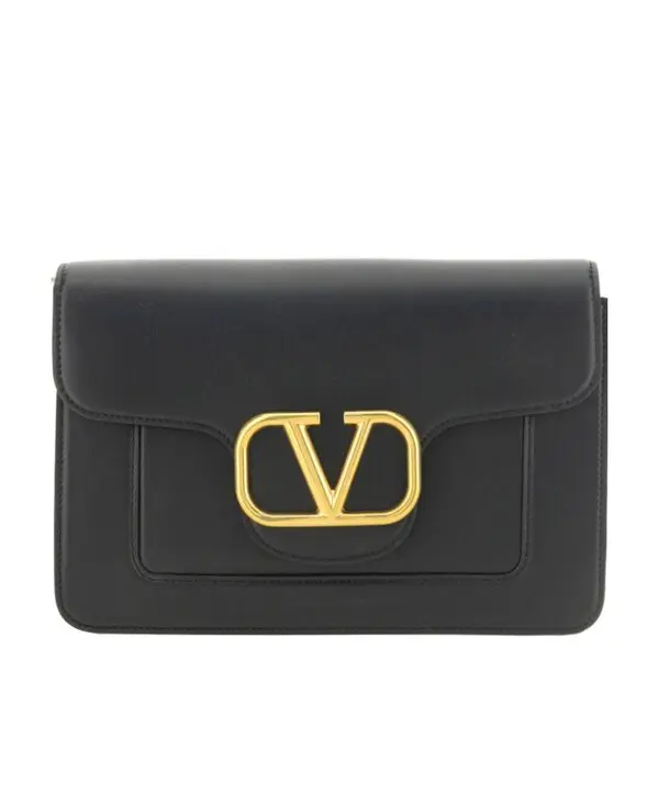 Valentino Garavani Vlogo Signature Clutch Bag - Black