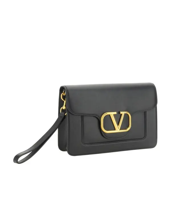 Valentino Garavani Vlogo Signature Clutch Bag