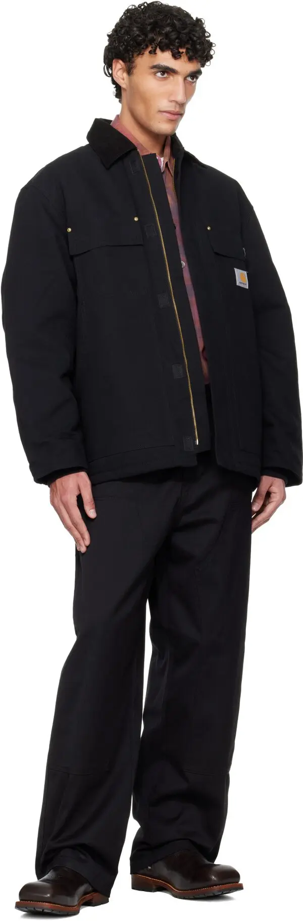 Carhartt Work In Progress Long-sleeved Collared Jacket