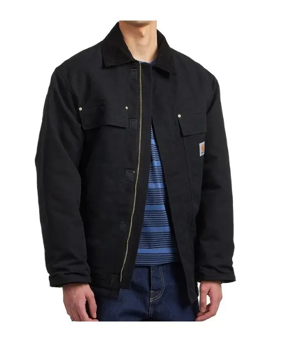 Carhartt Work In Progress Long-sleeved Collared Jacket
