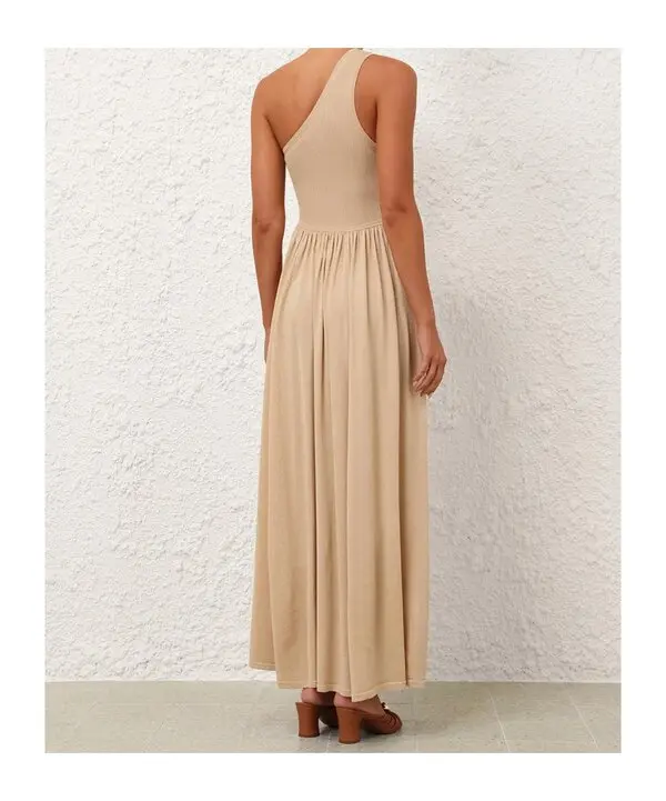 Zimmermann One-shoulder Maxi Dress