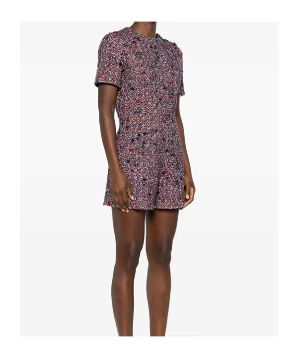 Gucci Buttoned Short Sleeve Playsuit