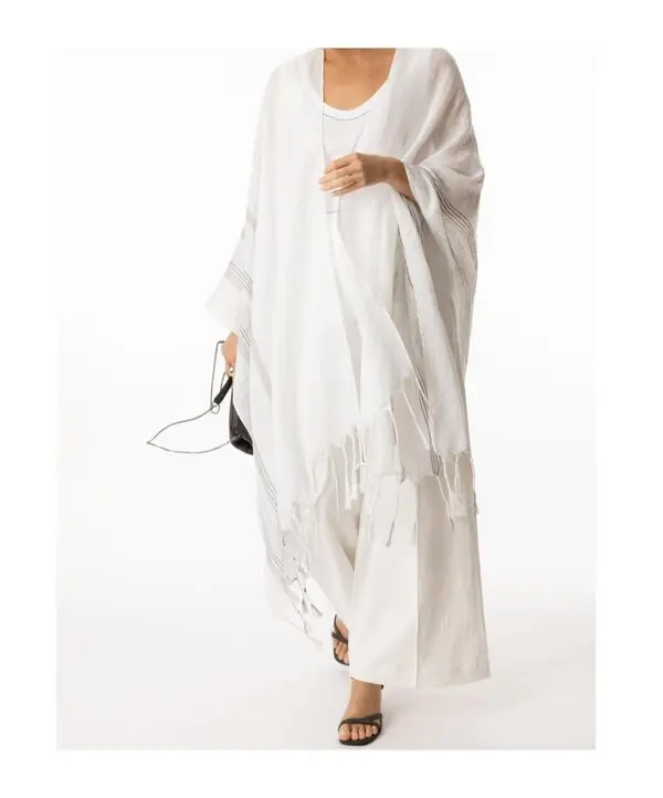 Brunello Cucinelli Long Lurex Cape