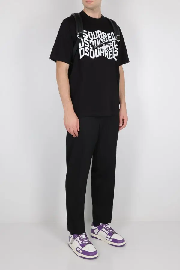 Dsquared2 Logo Printed Crewneck T-shirt