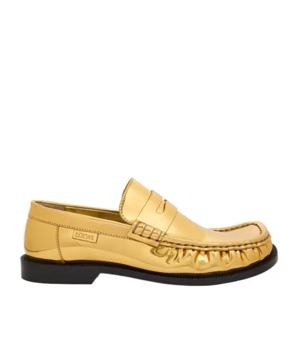 Loewe Campo Loafers - Gold