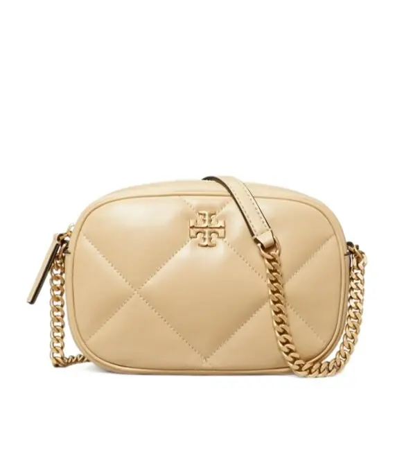 Tory Burch Kira Quilted Leather Camera Bag - Soft Serve