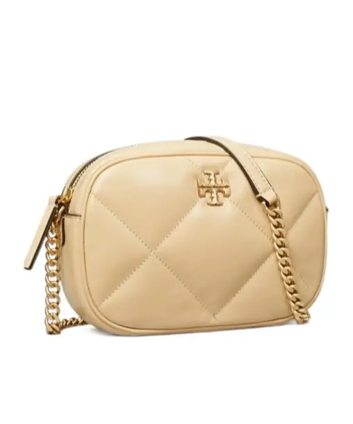 Tory Burch Kira Quilted Leather Camera Bag - Soft Serve