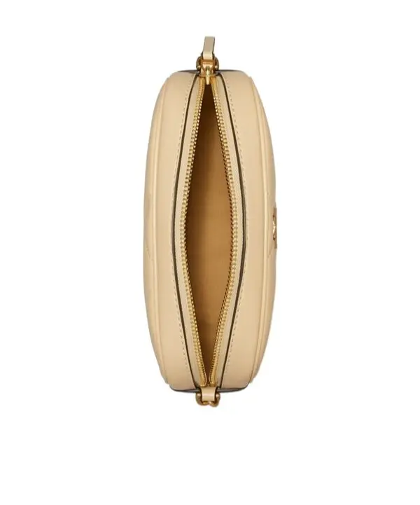 Tory Burch Kira Quilted Leather Camera Bag - Soft Serve