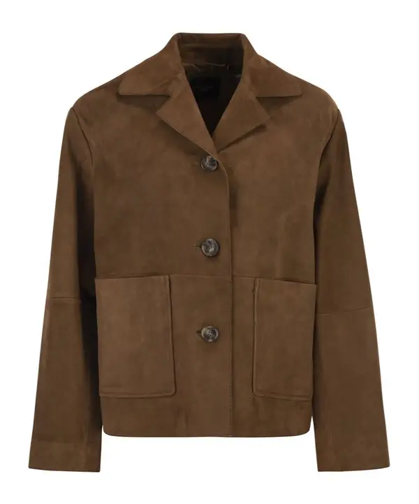 Max Mara Button Patch-pocket Jacket