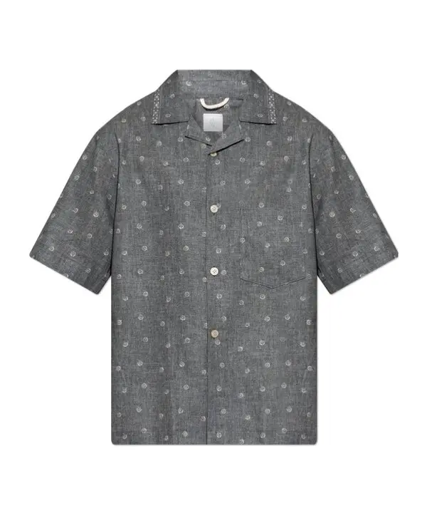 Eleventy Short Sleeved Shirt - Grey