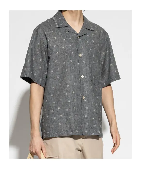 Eleventy Short Sleeved Shirt - Grey