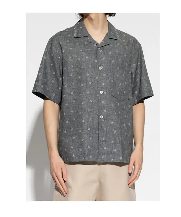 Eleventy Short Sleeved Shirt - Grey
