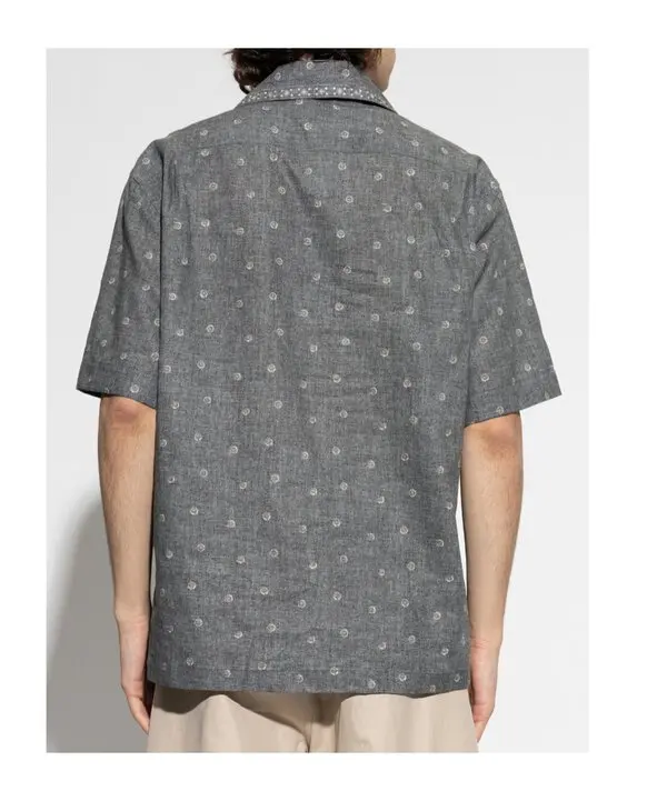 Eleventy Short Sleeved Shirt - Grey