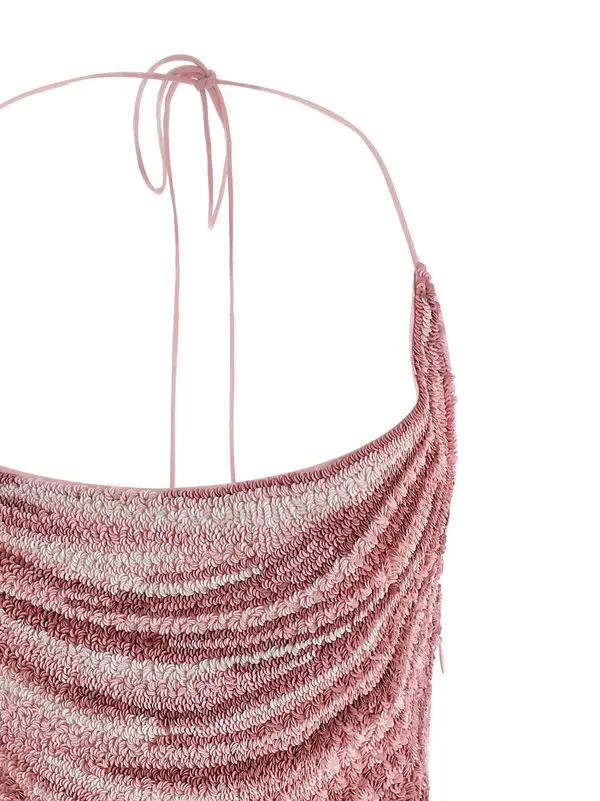 Balmain Embellished Sequined Mini Dress